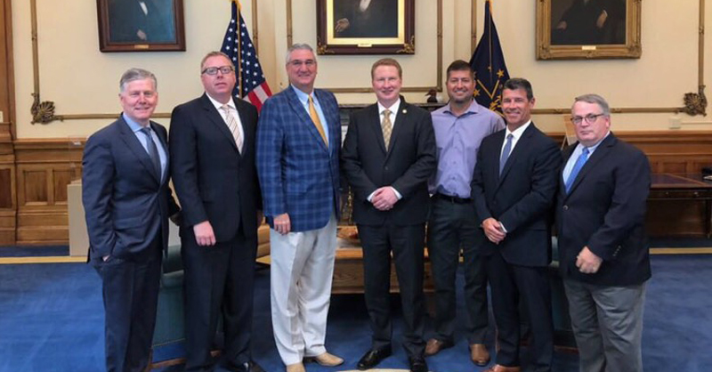 RV Technical Institute, Newmar And Thor Meet With Indiana Governor | RVIA