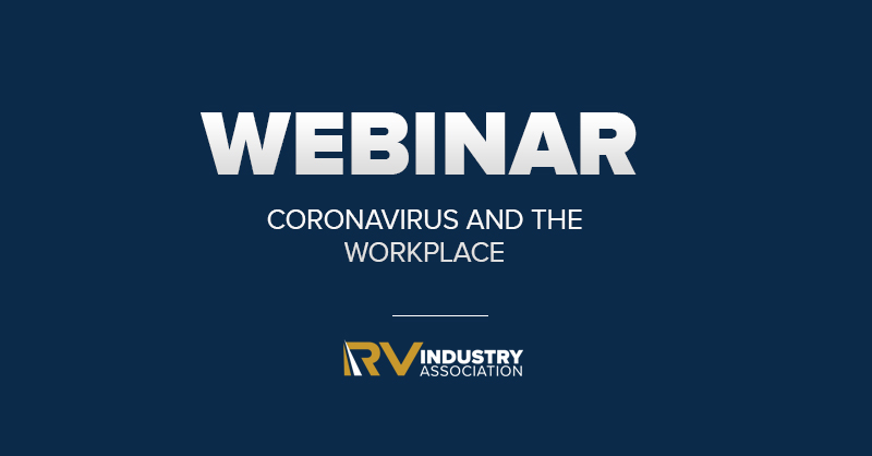 Coronavirus And The Workplace Webinar | RVIA