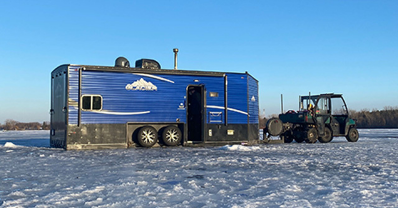 Behind The Scenes Of The Go RVing Ice House Shoot | RVIA