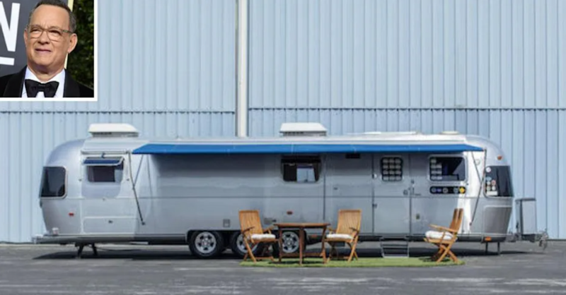 Tom Hanks Bought This Custom Airstream Trailer For His Movie Sets. Now ...
