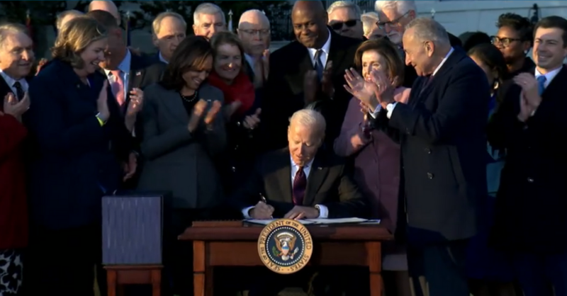 President Biden Signs Bipartisan Infrastructure Bill Into Law | RVIA