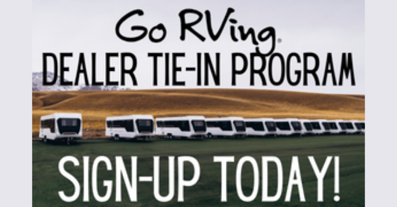 Go RVing Dealer Tie-in Program Now Available | RVIA